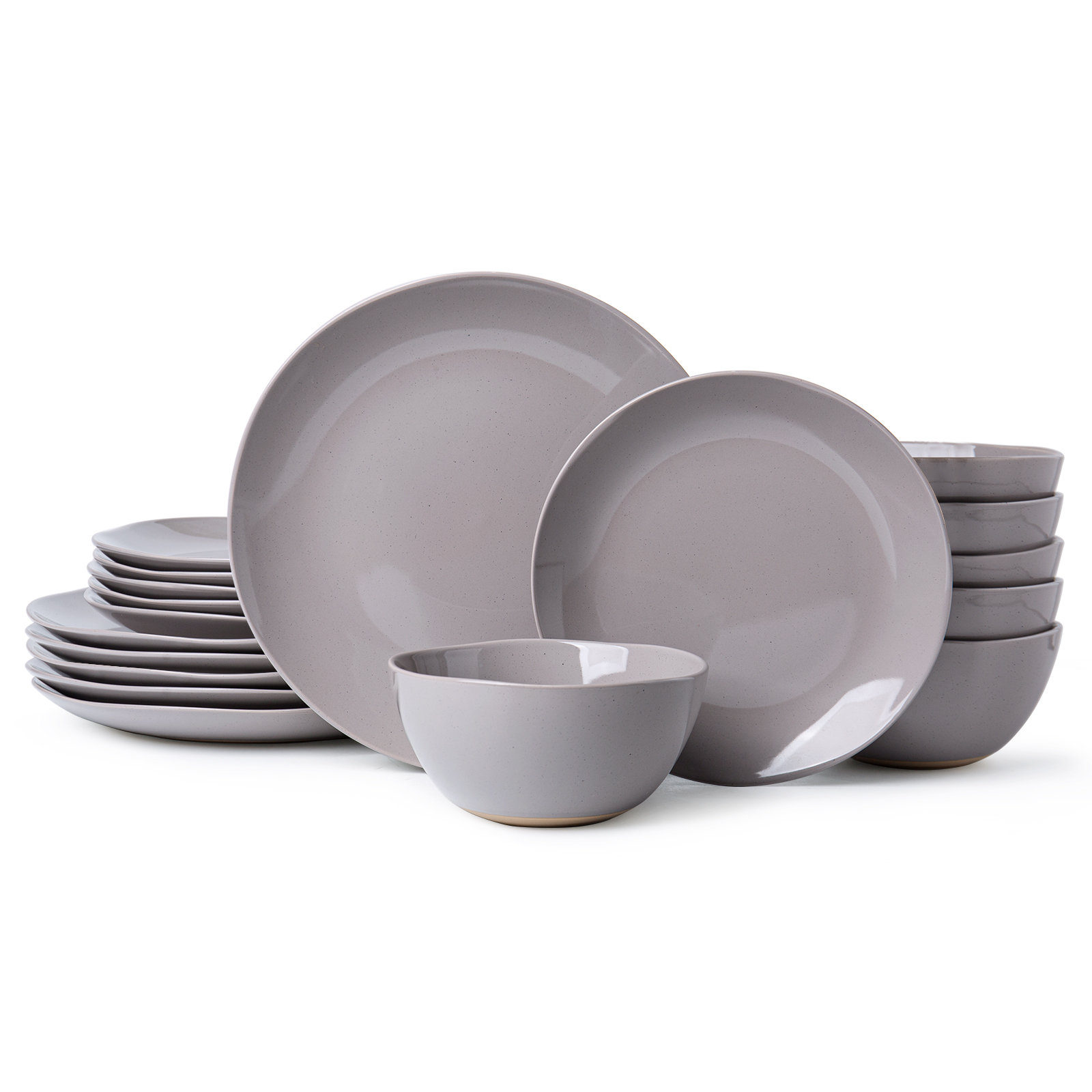 Latitude Run® 18 Piece Stoneware Dinnerware Sets, Service For 6 | Wayfair