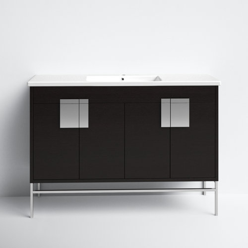 Modern 48 Inch Single Bathroom Vanities | AllModern