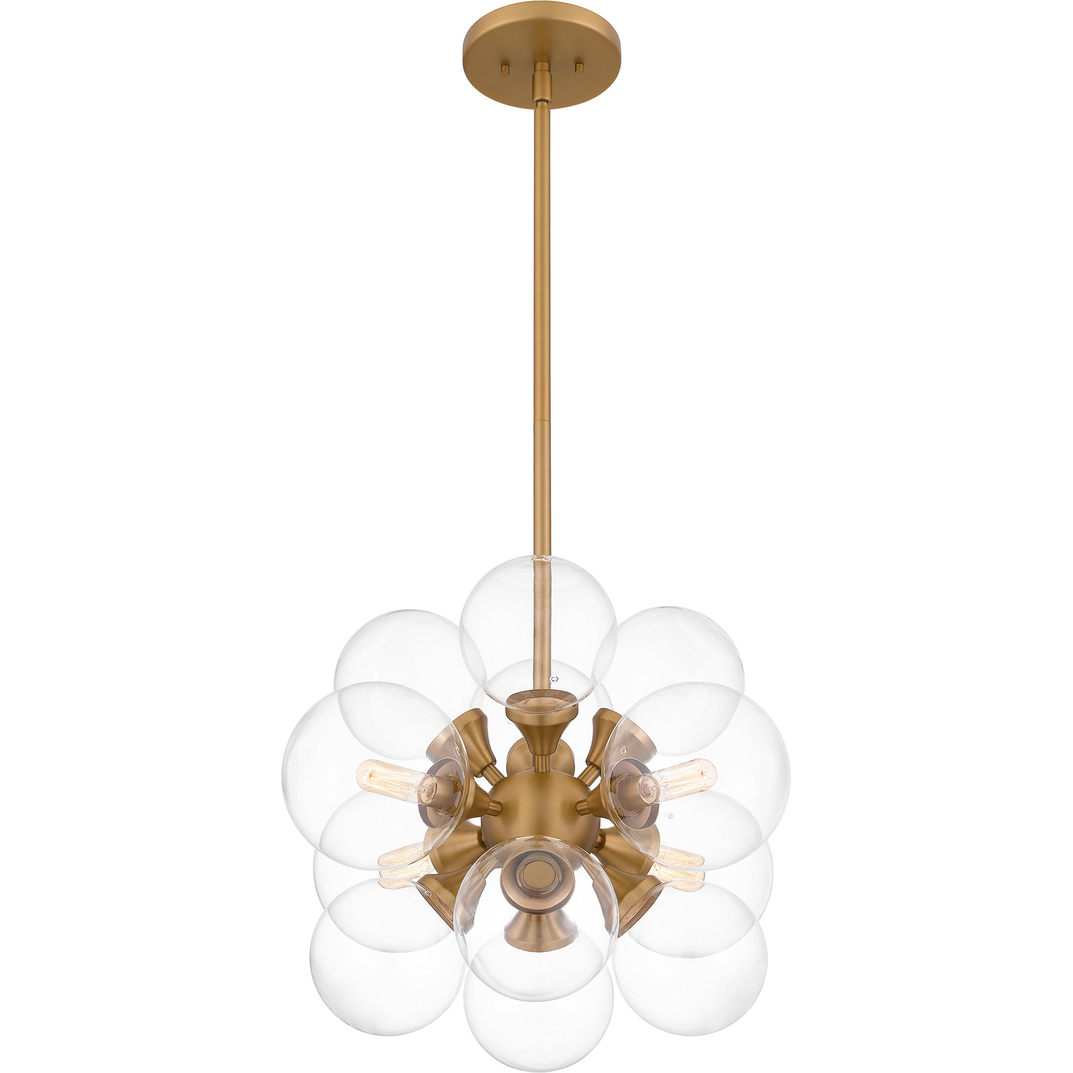Everly Quinn Richette 4 - Light Sputnik Globe Pendant | Wayfair