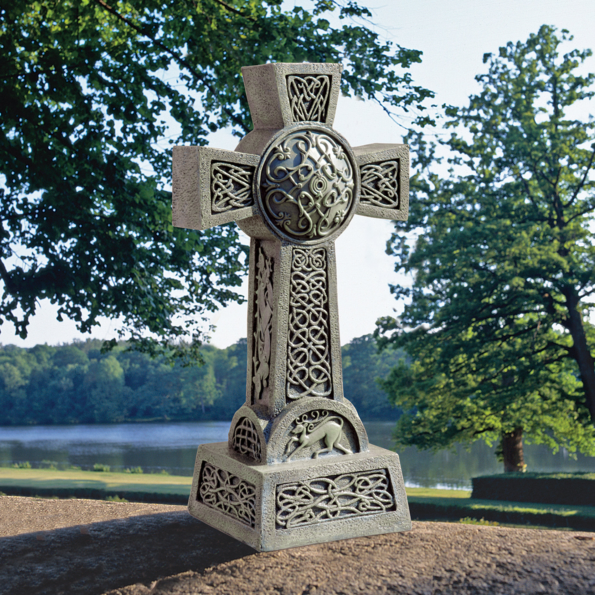 Design Toscano Donegal Celtic High Cross Statue & Reviews - Wayfair Canada