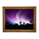 Bright Star Northern Light Treeline - Single Picture Frame Art Prints ...