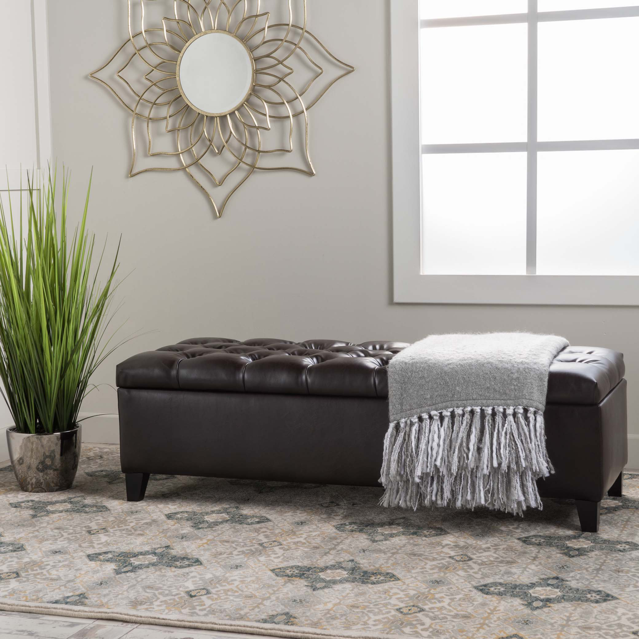 Lark Manor™ Frech One More GLOUSTER V2 Ottoman, Entryway ...