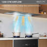 Akicon 48 Inch Range Hood Insert, 1200 CFM Ultra-Quiet Stainless Steel ...