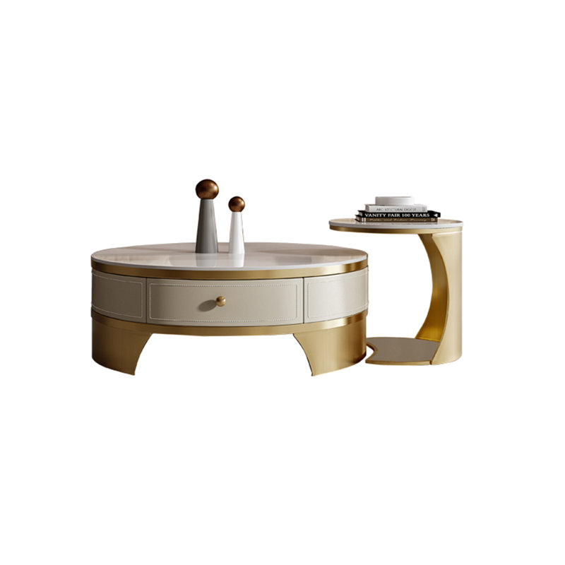 Everly Quinn Coffee table Set With Drawer | Wayfair