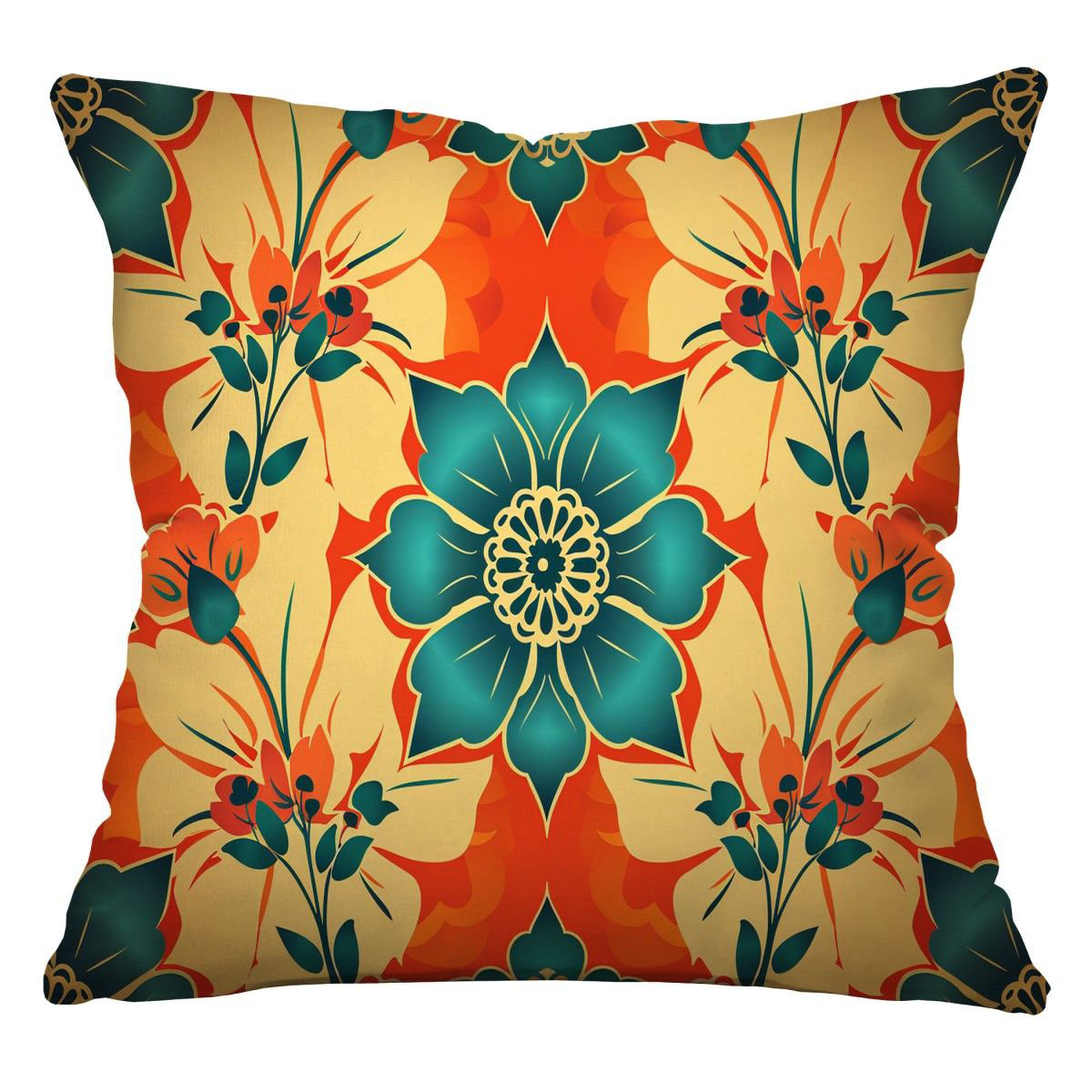 VisionDecor Art Pattern Throw Pillow, Art Cotton Twill Pillows | Wayfair