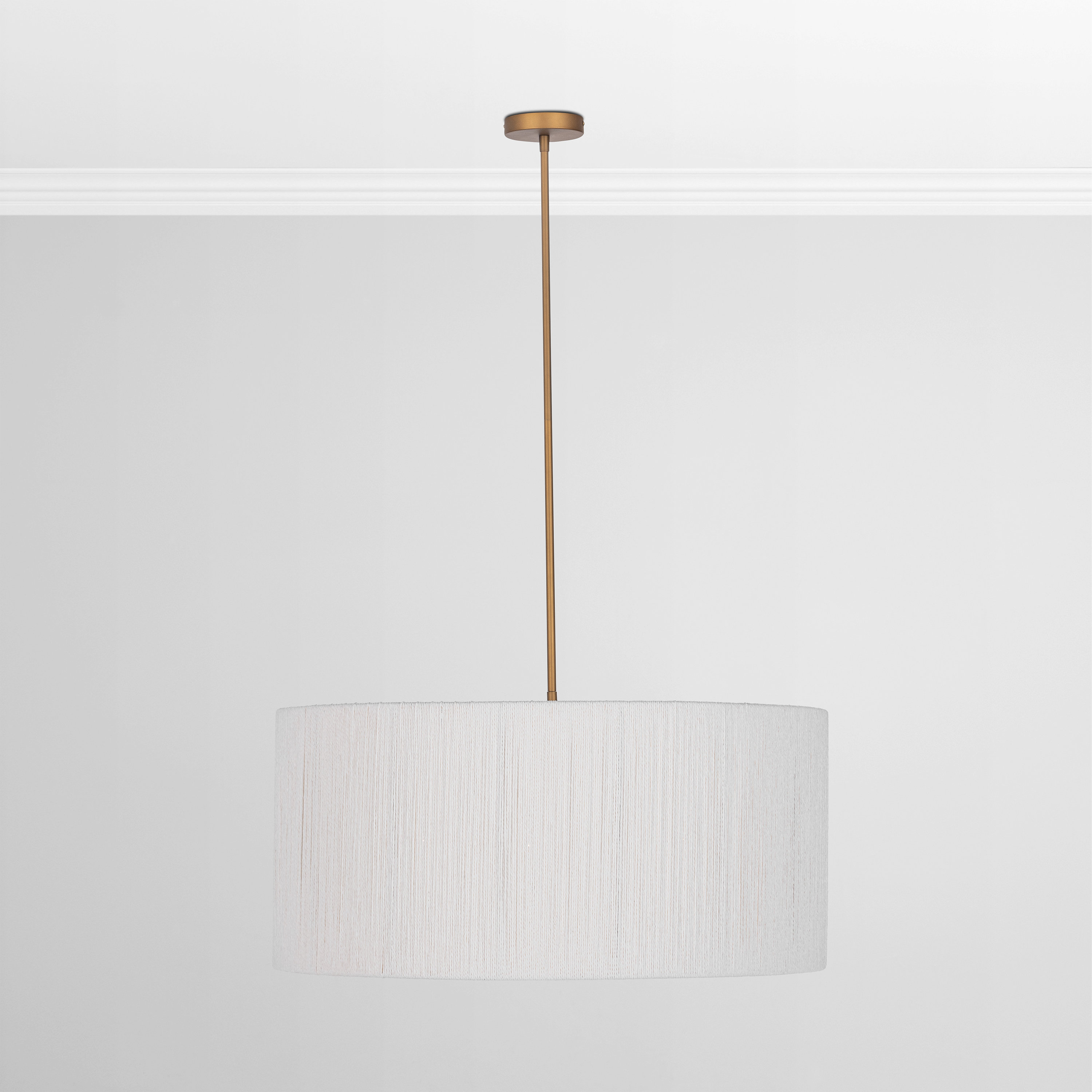 Classic Home Allyn White Pendant Light | Wayfair