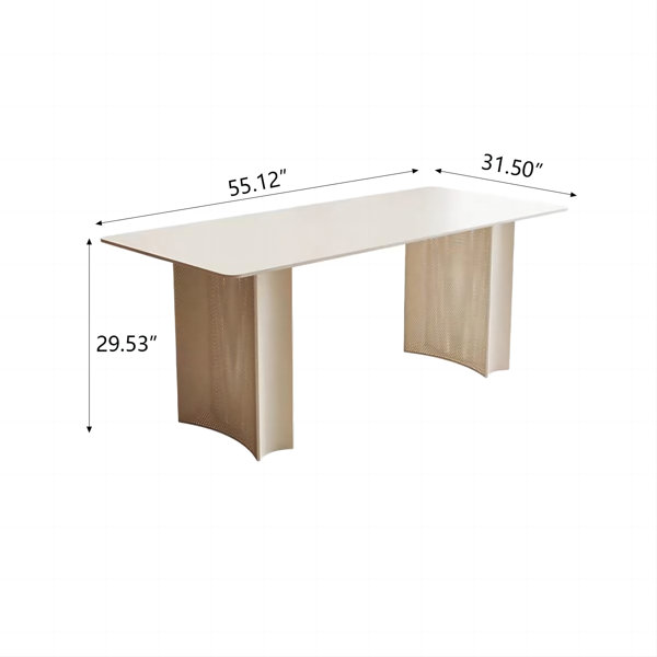 Hokku Designs Mandria Rectangle Writing Desk | Wayfair