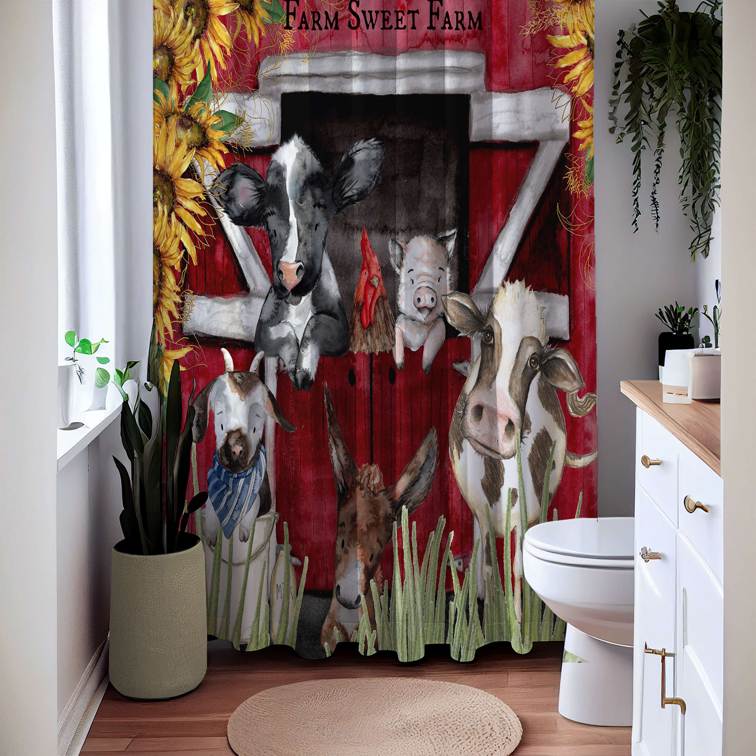 East Urban Home Zailyn Shower Curtain | Wayfair