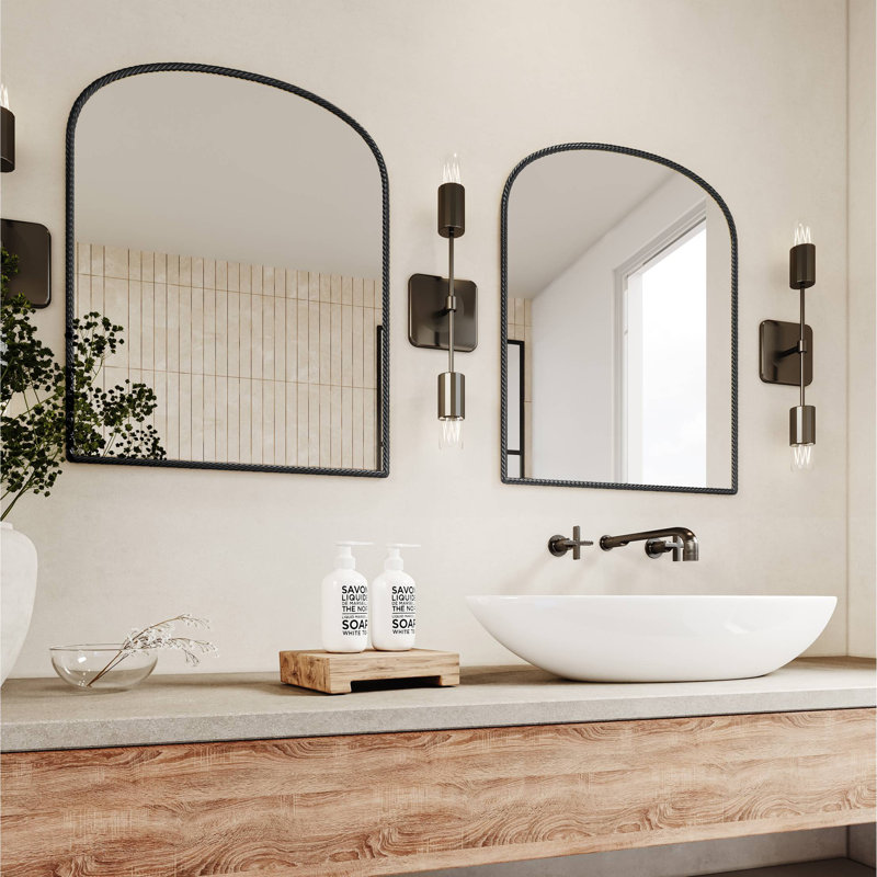 Latitude Run® Metal Arch Wall Mirror & Reviews | Wayfair