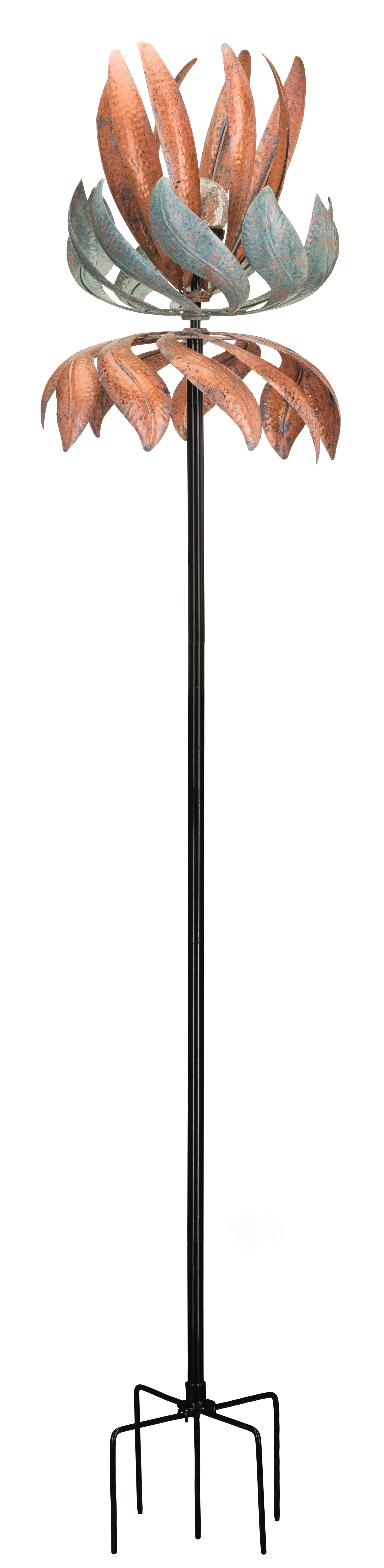 Regal Art & Gift Solar Vertical Wind Spinner - Flying Lotus & Reviews ...