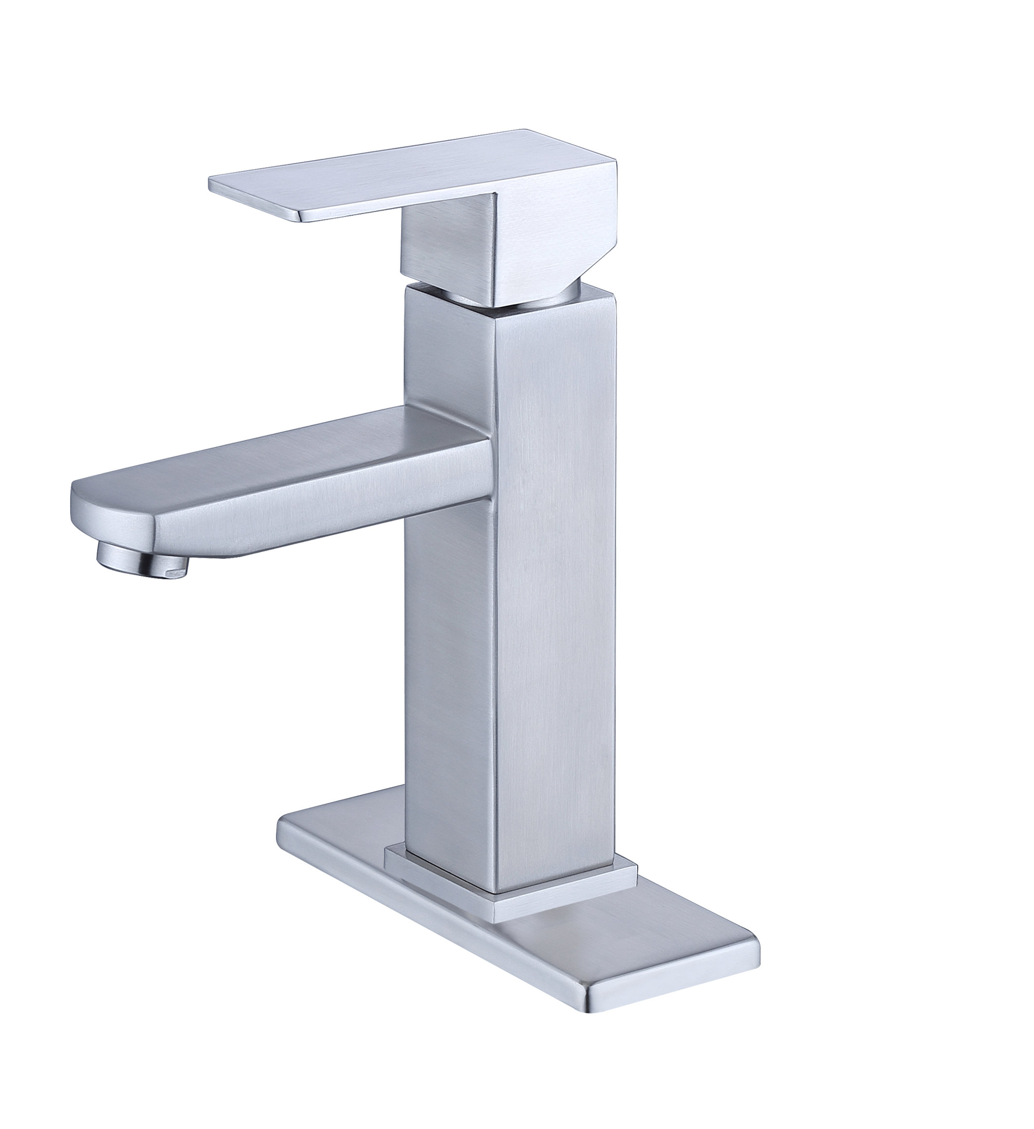 Averen Inc Ibenso Beacon Solid Ceramic Cartridge Single Hole Bathroom ...