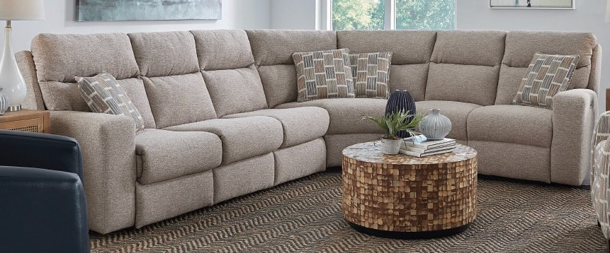 Southern Motion Bristol Triple Power Reclining Console Sleeper ...