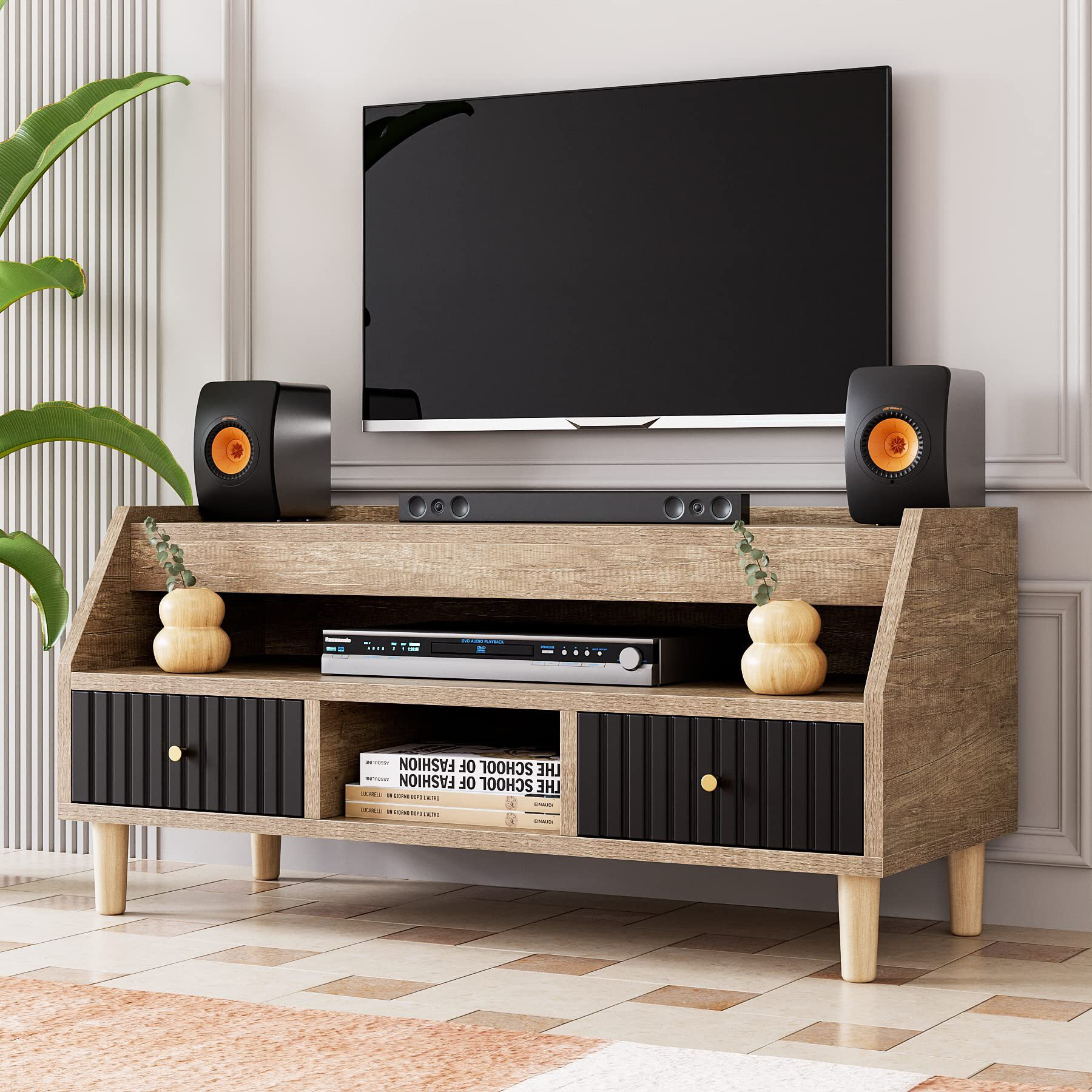 Hokku Designs Aulene TV Stand for TVs up to 42" & Reviews | Wayfair