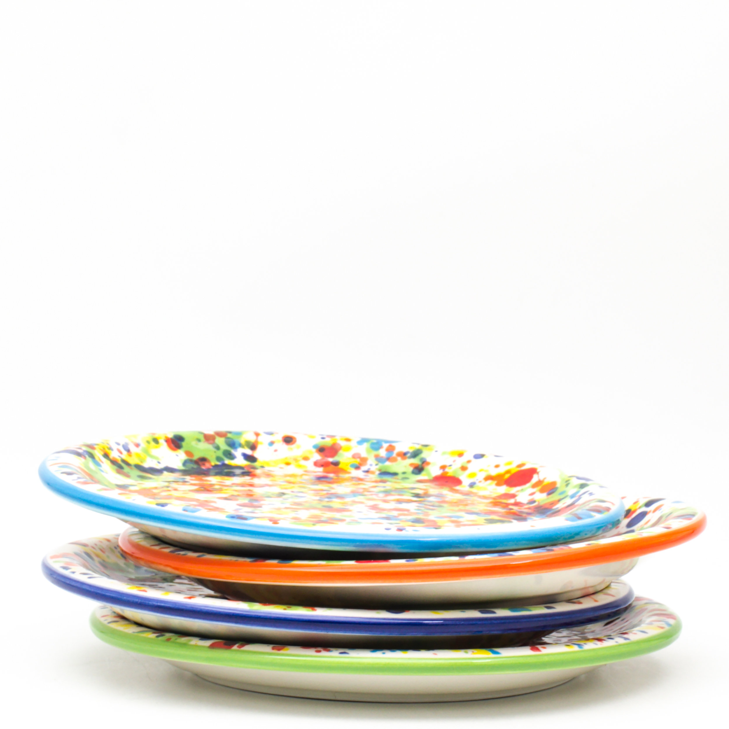 Euro Ceramica Pintura Assorted Salad Plate Set | Wayfair