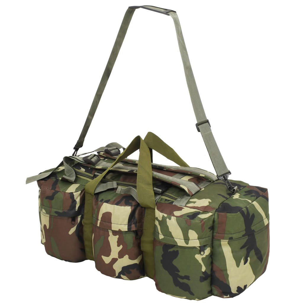 Arlmont & Co. 3-In-1 Army-Style Duffel Bag 23.8 Gal Camouflage ...