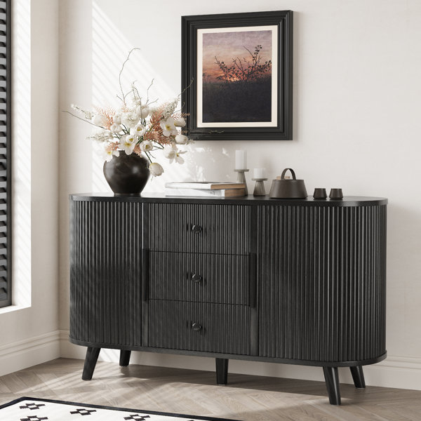 George Oliver 47'' Modern Sideboard Buffet Cabinet With Drawers ...