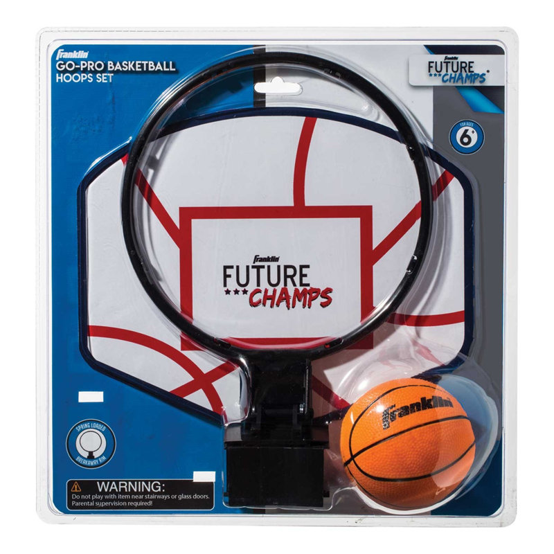 Franklin Sports 5 Piece Go-Pro Basketball Hoop Set & Reviews | Wayfair