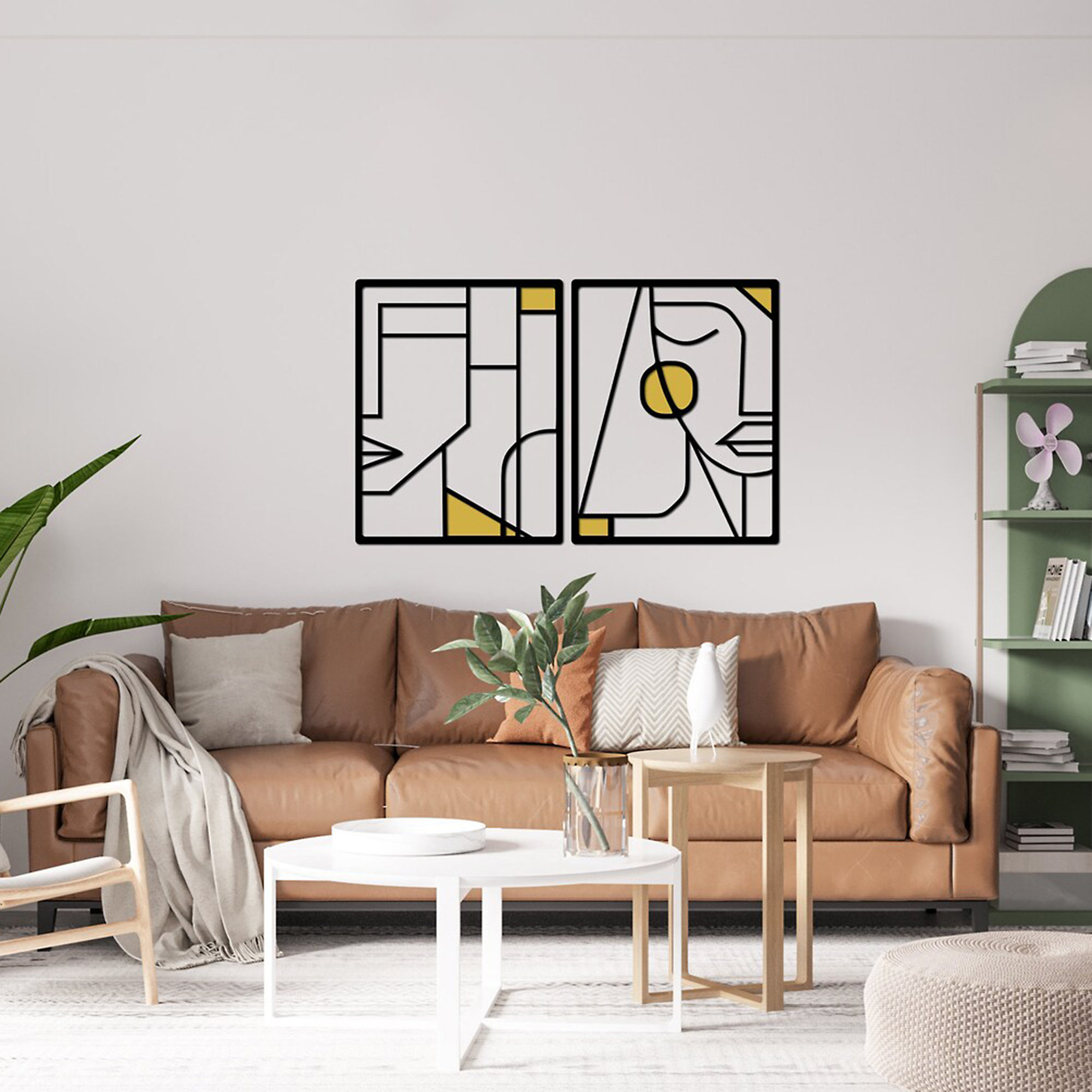 George Oliver CMDF-1 Modern People Wall Decor on Metal | Wayfair