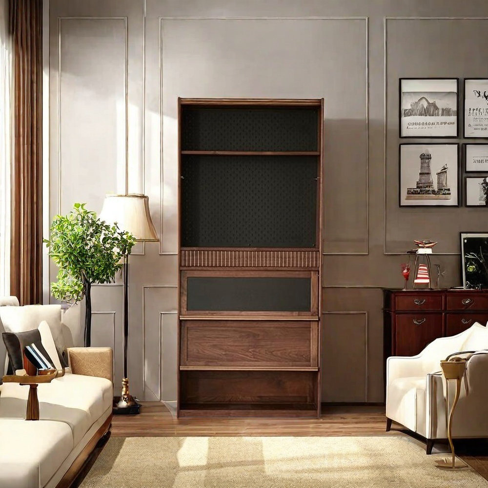 Parttlion North American style solid wood bookcase | Wayfair
