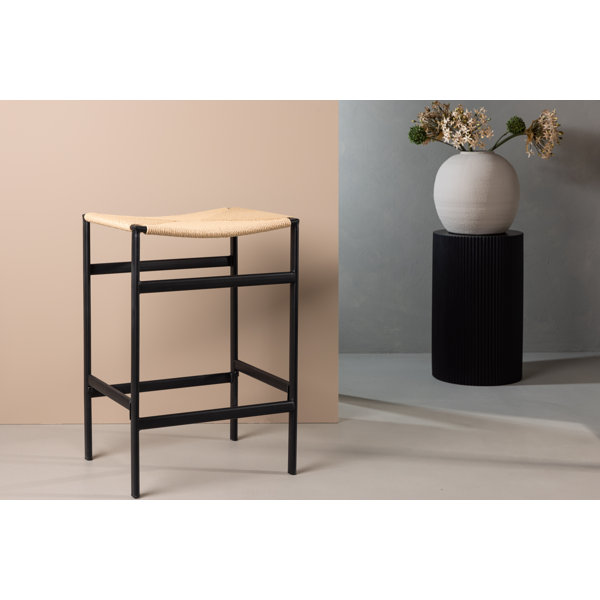 Borough Wharf Minarik Upholstered 66cm Counter Stool | Wayfair.co.uk