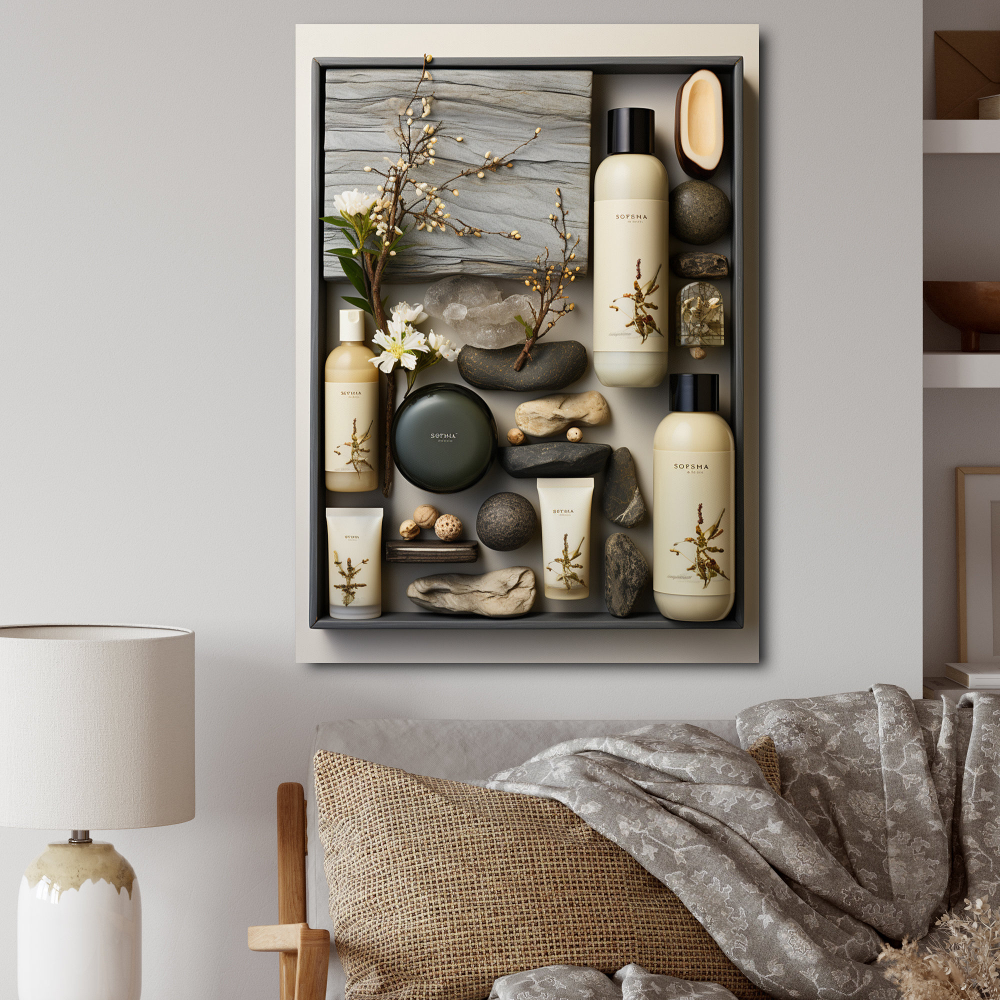 Red Barrel Studio® Asian Art Toiletries Sumi IV - Asian Wall Decor ...