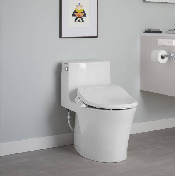 Kohler Veil Wall-Hung Compact Elongated Toilet, Dual-Flush | Wayfair
