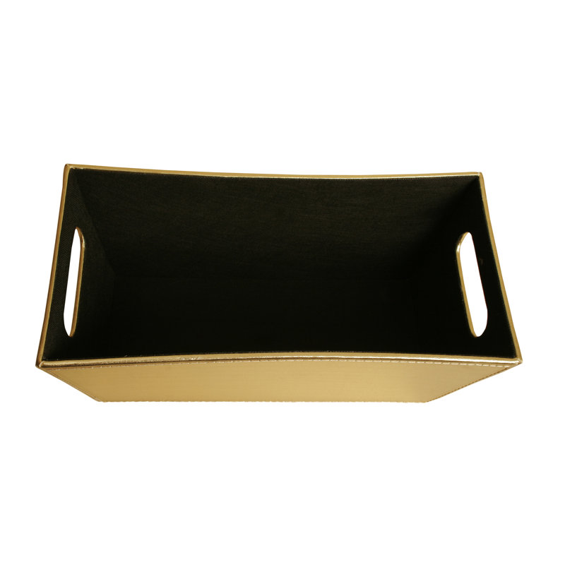 Union Rustic Decorative Storage Faux Leather Storage Bin "& Reviews ...