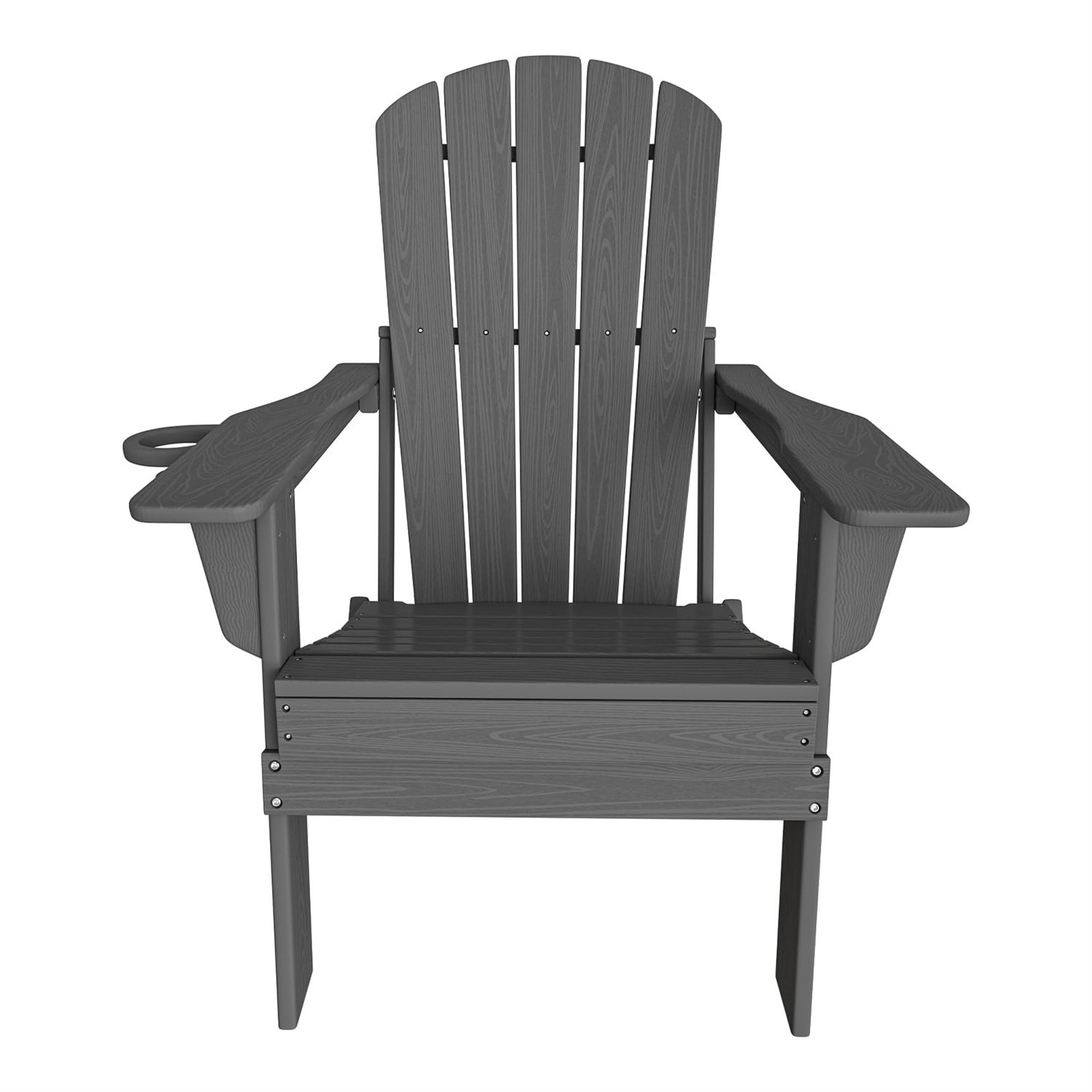 Darby Home Co Finish Adirondack Chair - Foldable Outdoor Chair for ...