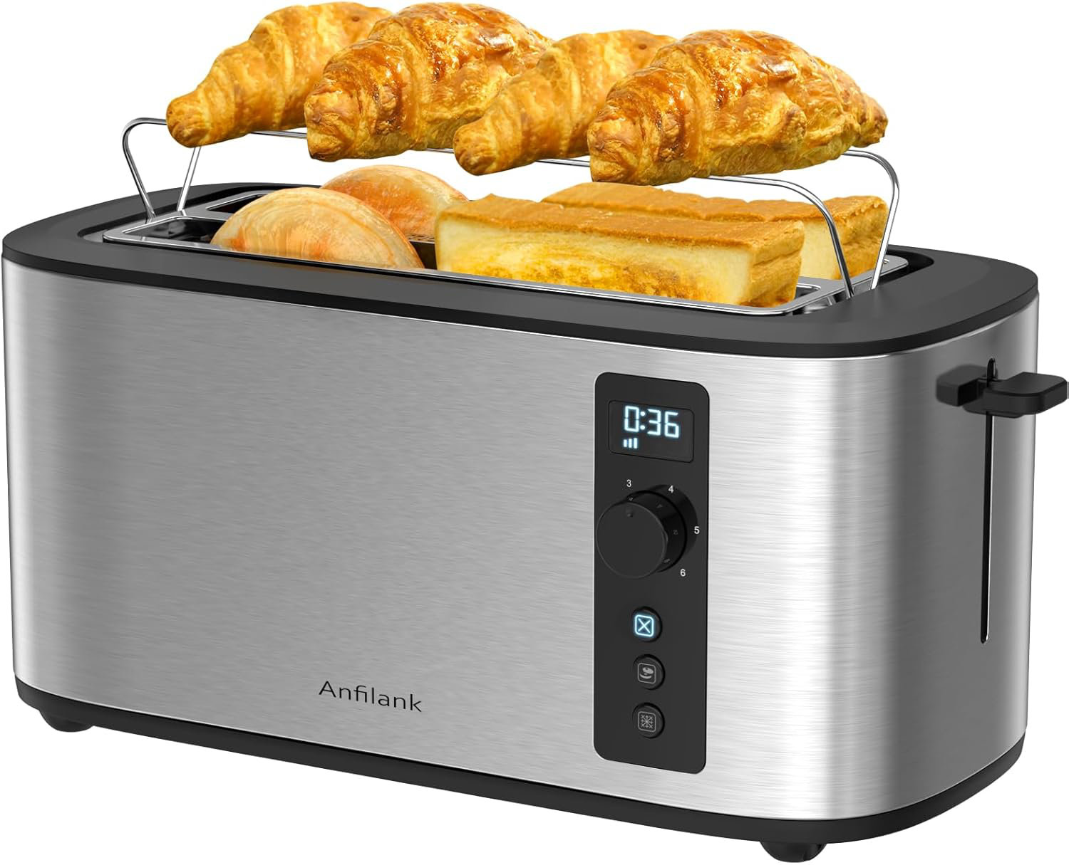 Rakbon Toaster with Digital Countdown Timer - Wayfair Canada
