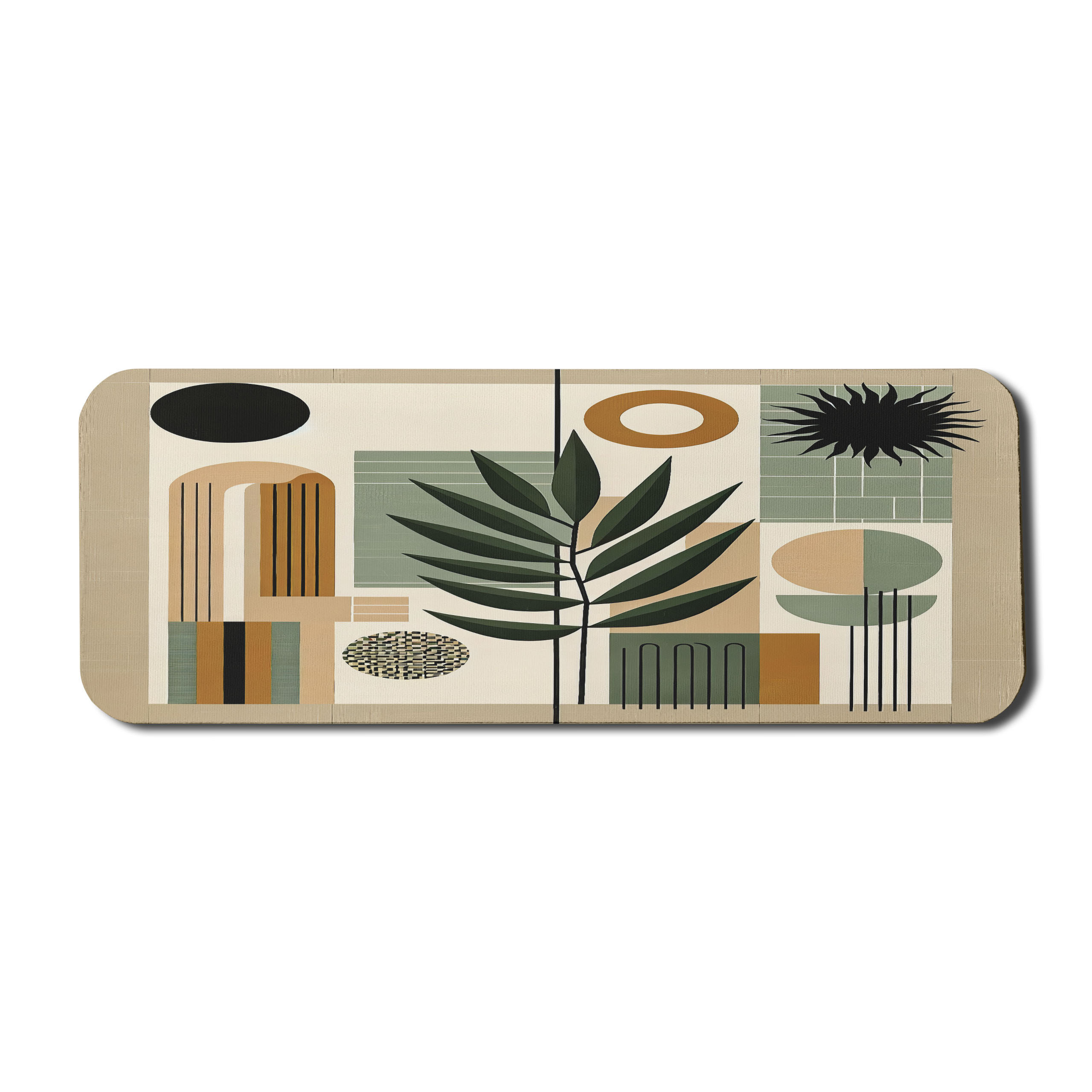 Ebern Designs Sadonia Rubber Desk Pad | Wayfair