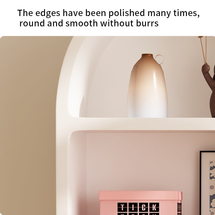 SUPROT Simple Floor Home Cave Bookcase Geometric Bookcase | Wayfair