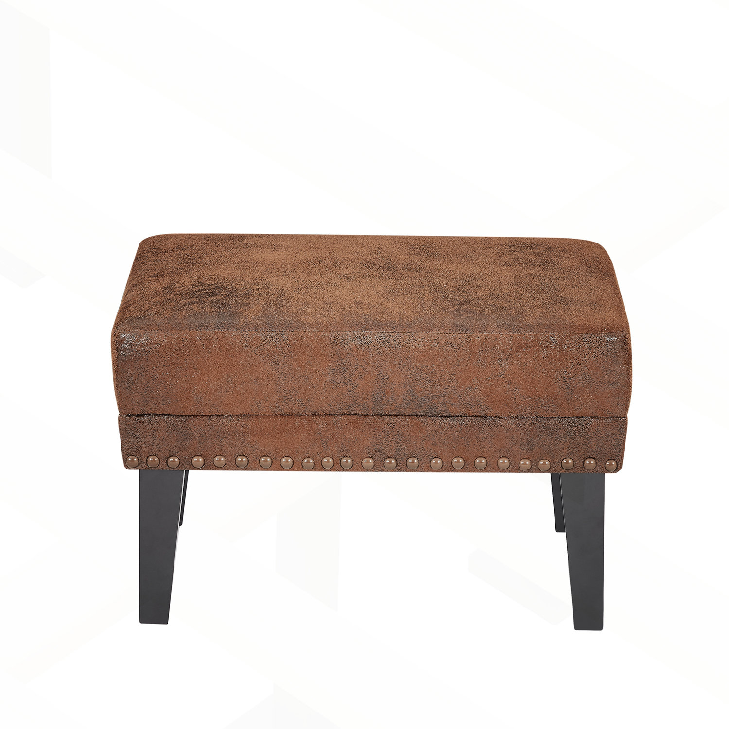 Latitude Run® Mirod Vintage Distressed Ottoman | Wayfair