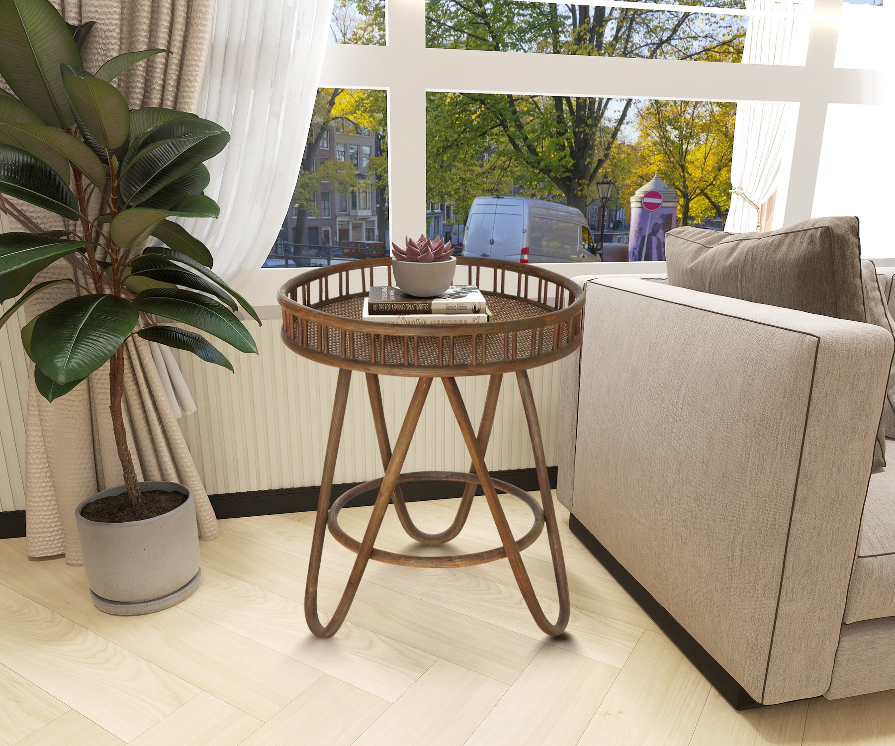 Bay Isle Home™ Argyroula Tray Top End Table | Wayfair