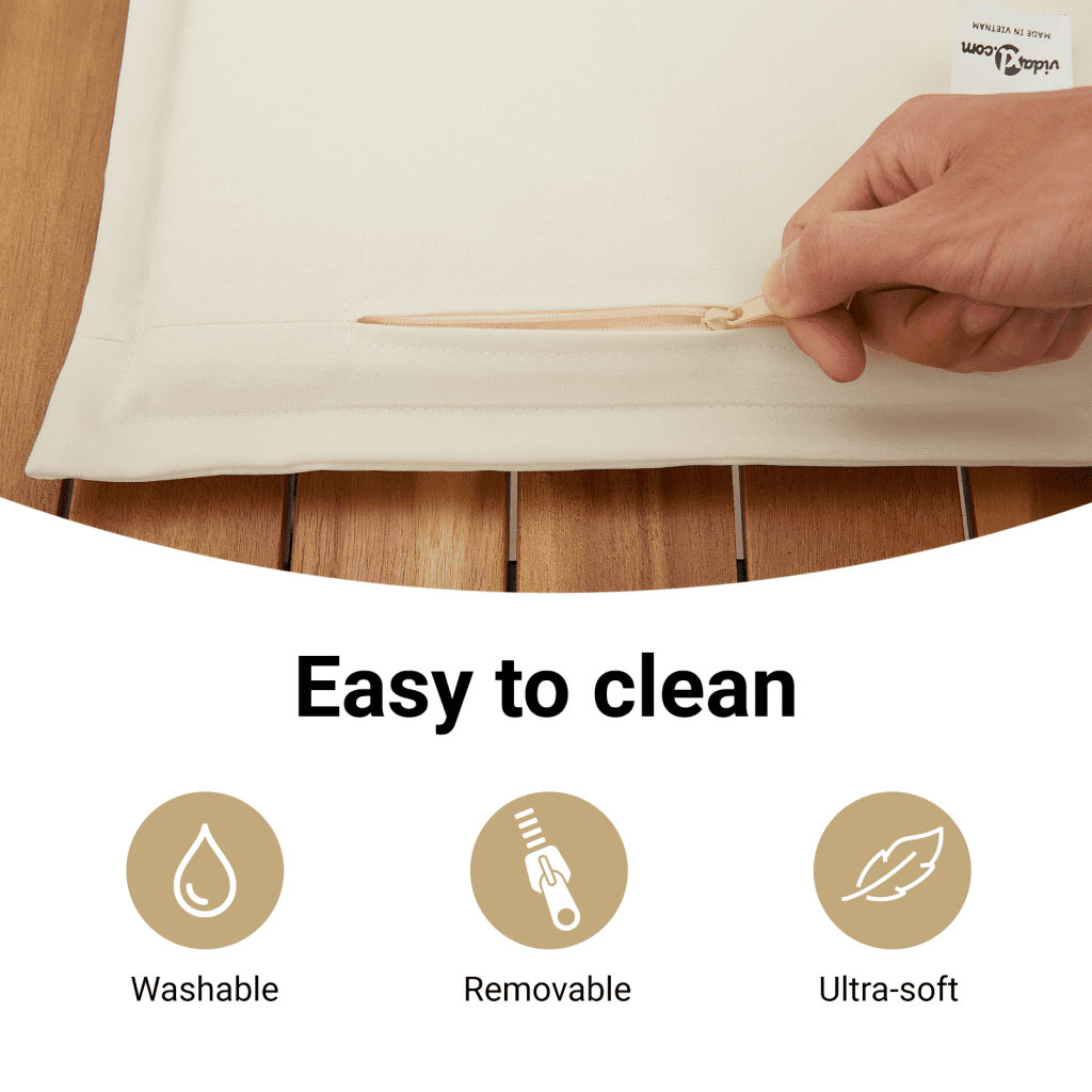 Vidaxl Garden Sofa Set Poly Rattan Steel Large Removable Covers | Wayfair