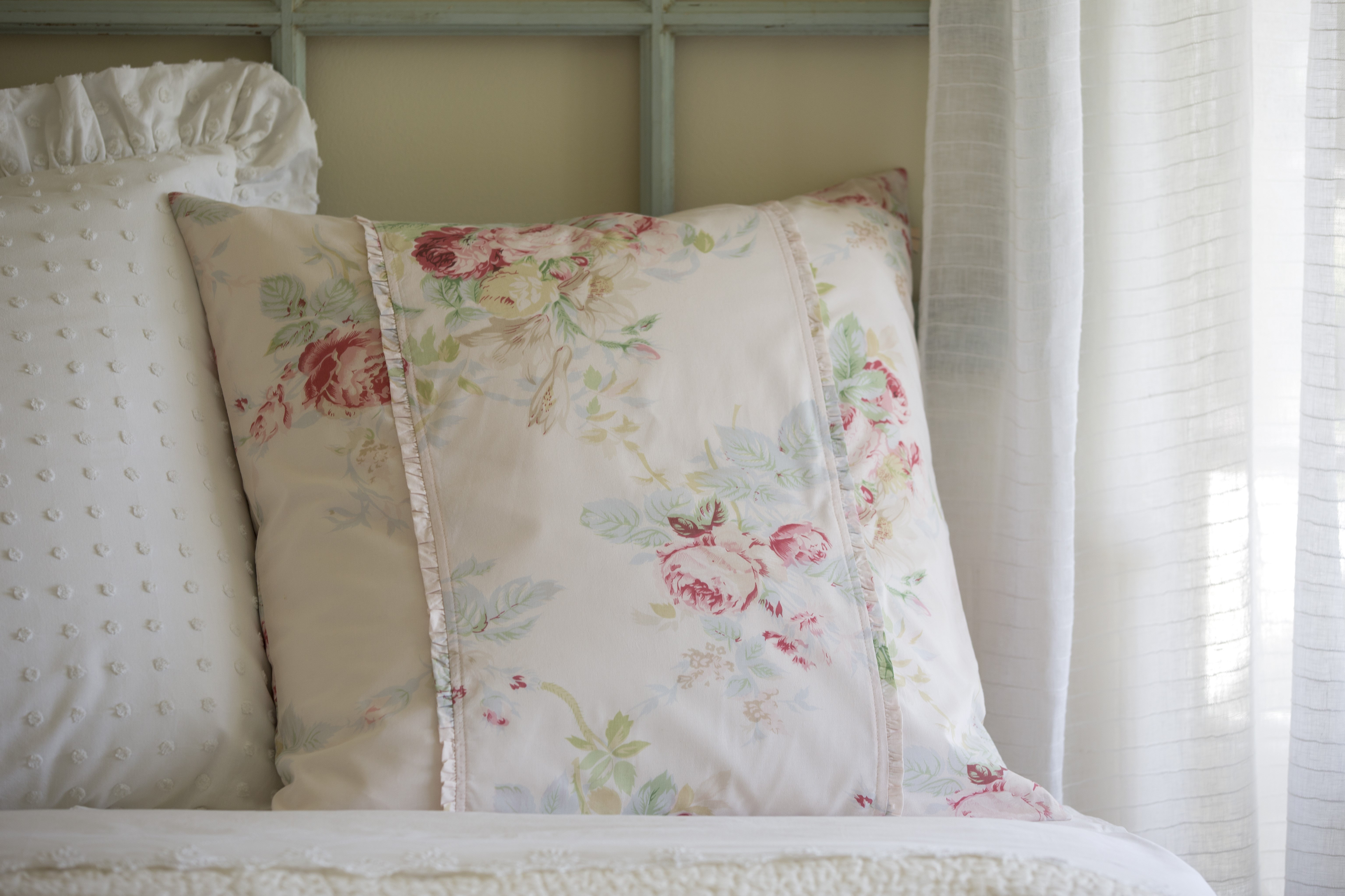 Taylor Linens Shore Rose Pale Pink Sham & Reviews | Perigold
