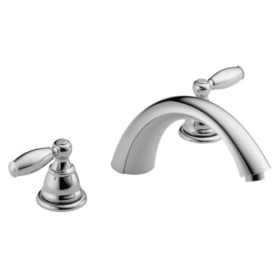 Peerless Faucets Apex 2 Handle Deck Roman Tub Faucet & Reviews | Wayfair