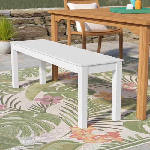 White Outdoor Benches You'll Love | Wayfair