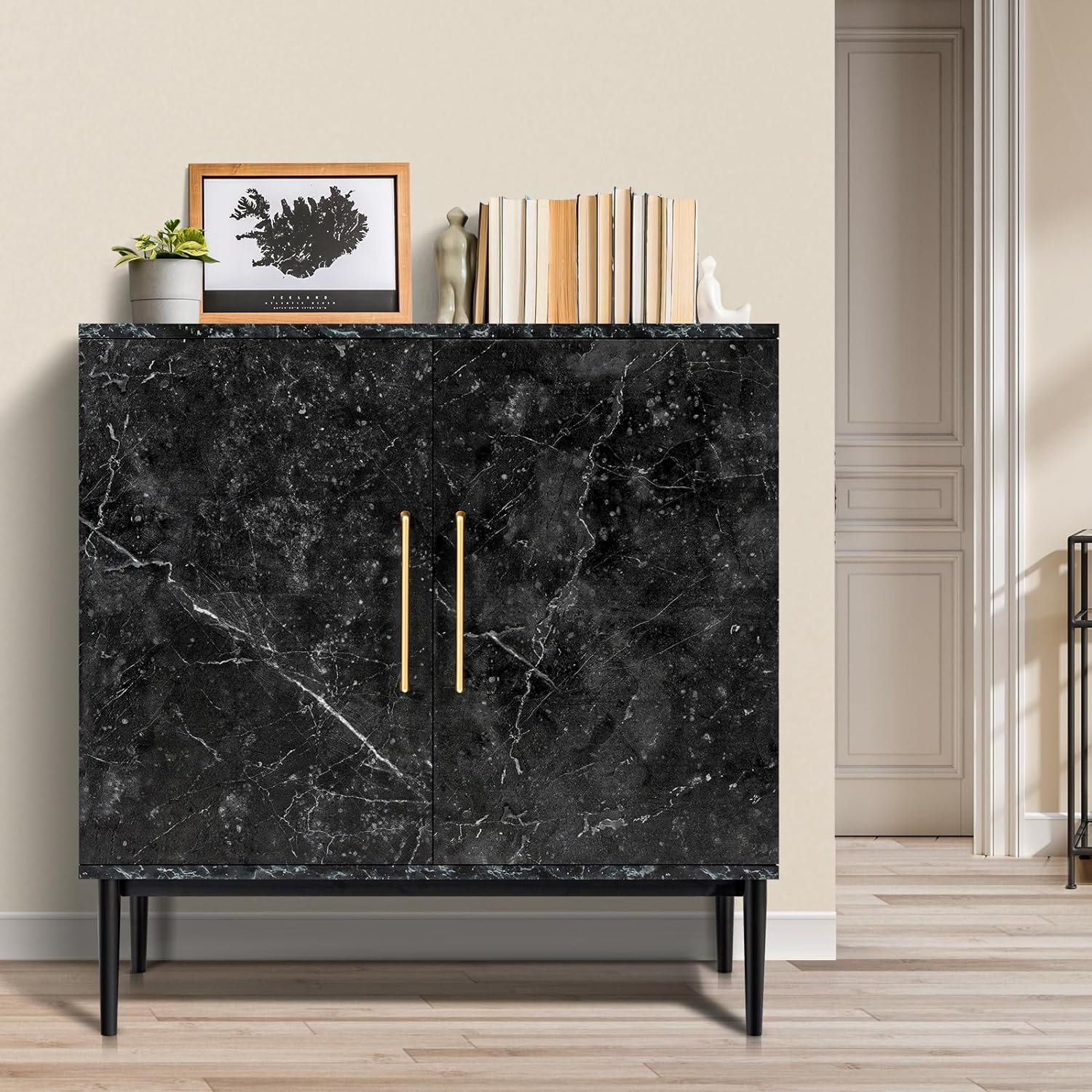 Ebern Designs Bianco Accent Cabinet | Wayfair