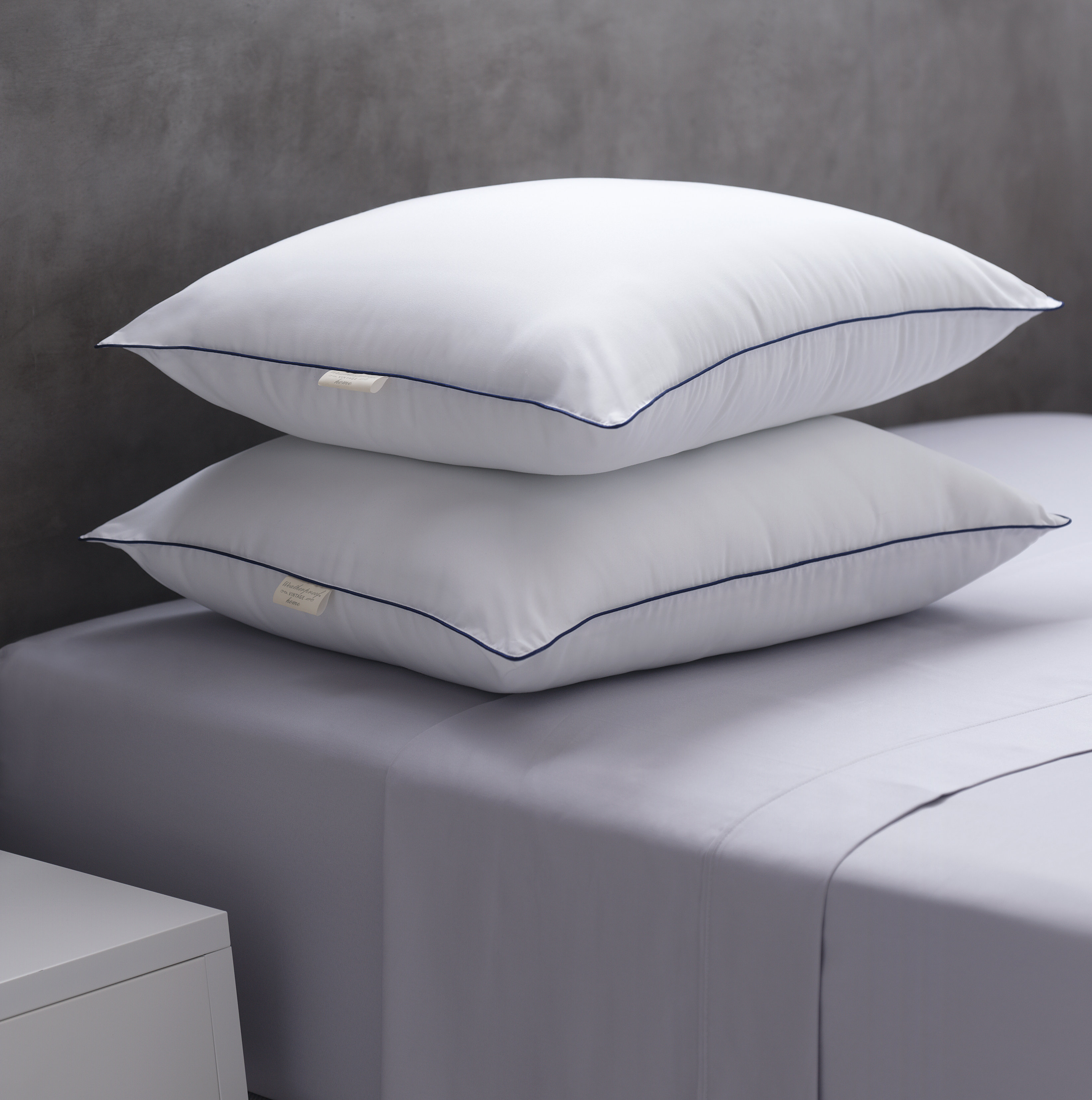 White Noise Milani Weatherproof Vintage Home Gel Fiber Medium Support ...