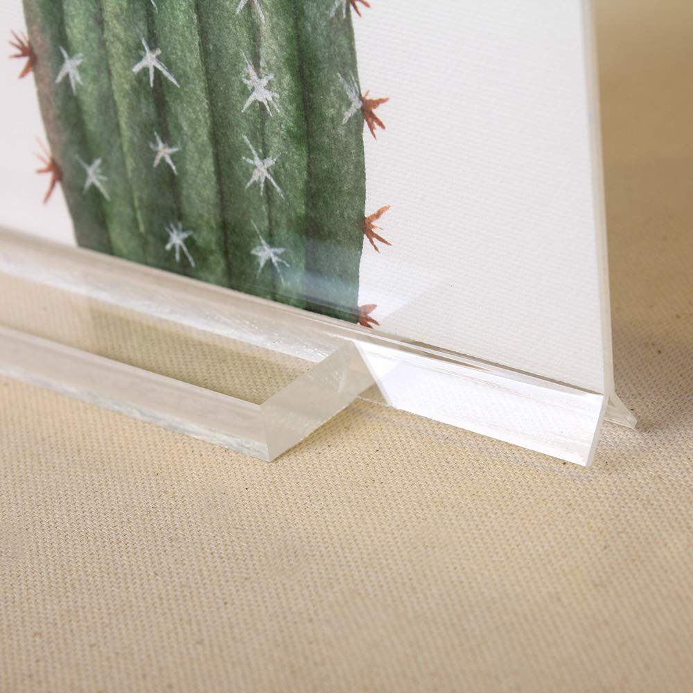 Ivy Bronx 2 Pack -6X8 Picture Frame, Clear Acrylic Display,Sign Holder ...