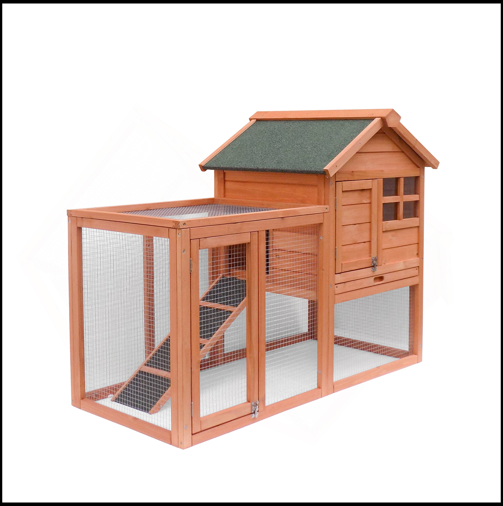 KUNMINGZHUHE Hot Sale Easily-Assembled Wooden Rabbit House Chicken Coop ...