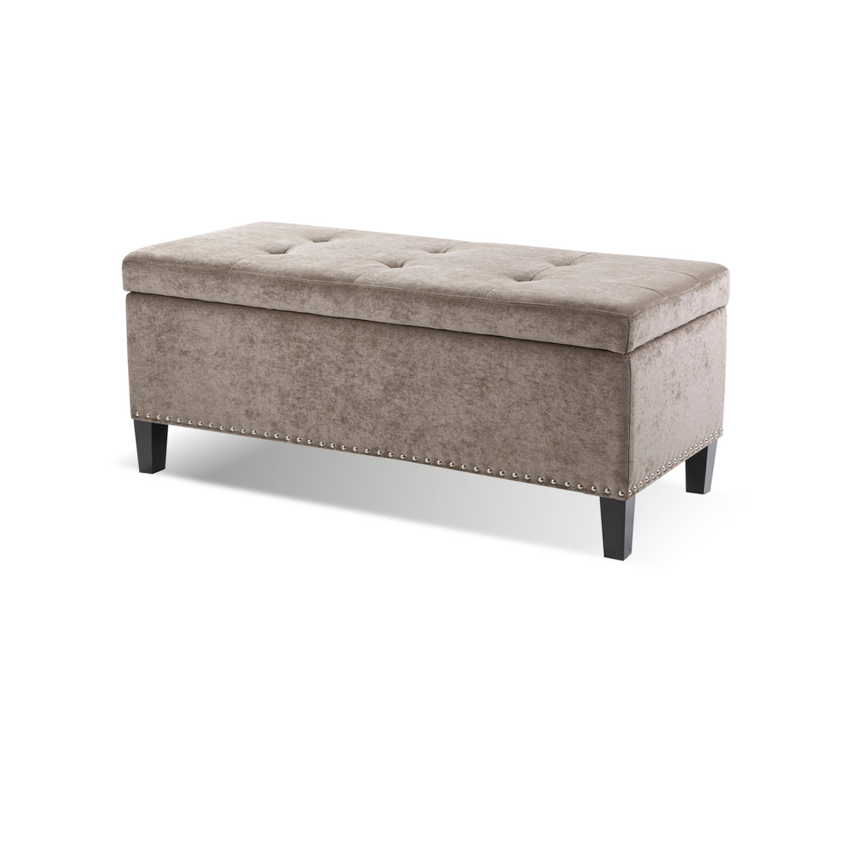 Wildon Home® Pure Colour Solid + Manufactured wood + 100% Polyester ...
