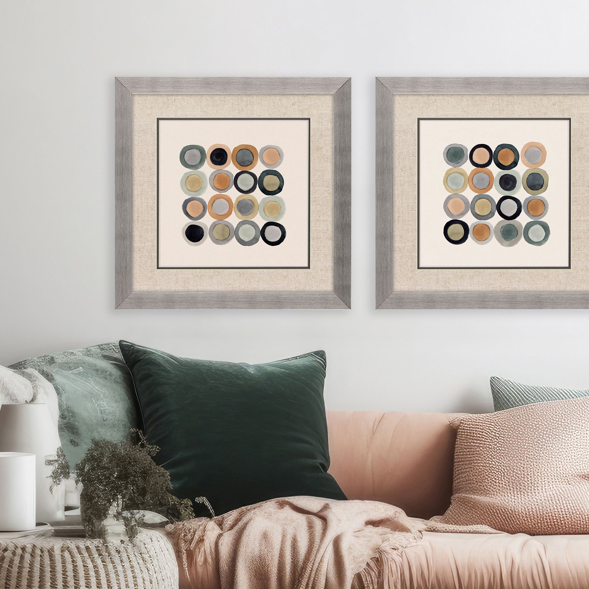 Ivy Bronx " Coin Collection I " by Barnes Print on Paper | Wayfair