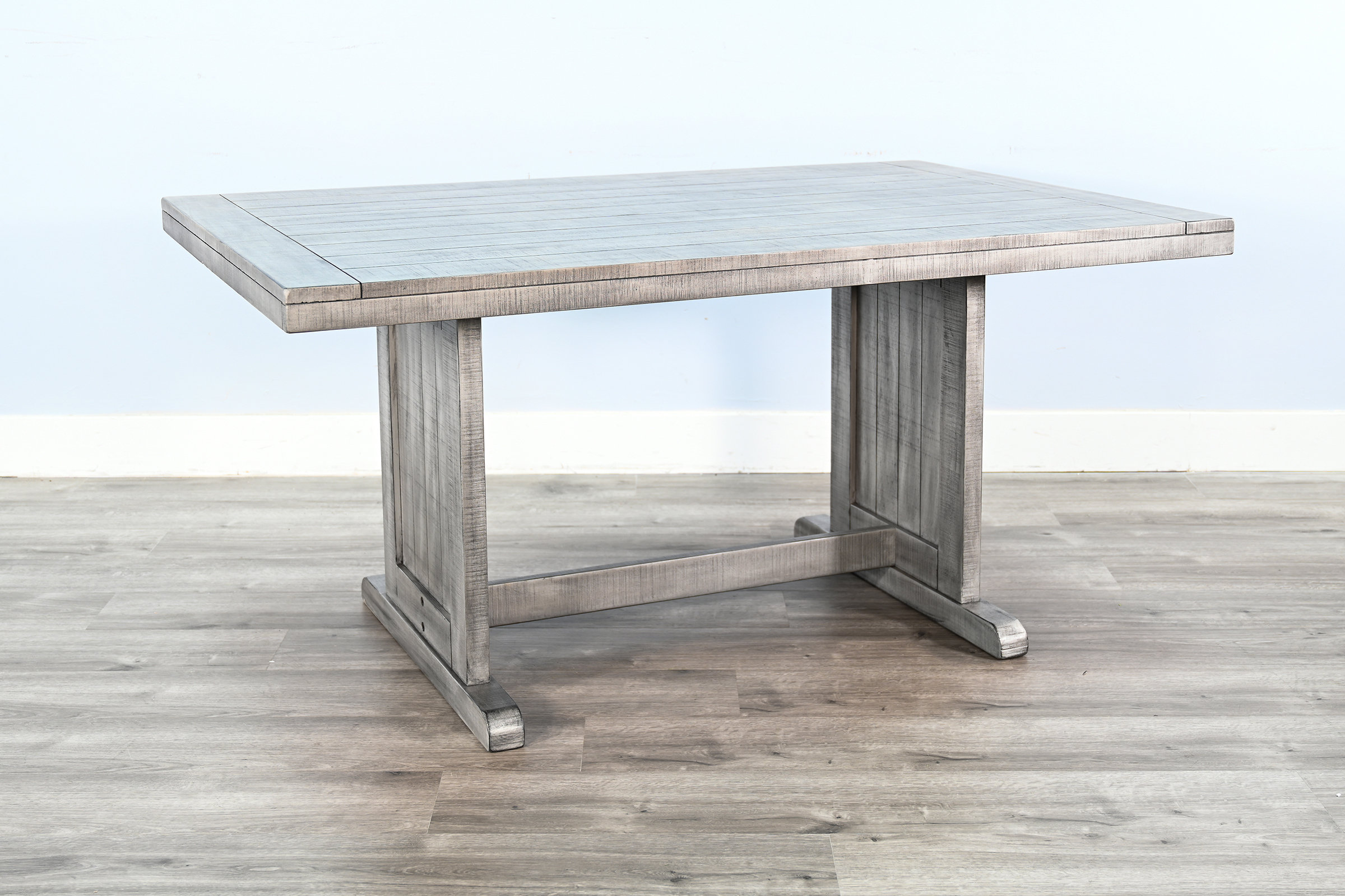 August Grove Bochini 68" Mahogany Solid Wood Dining Table - Wayfair Canada