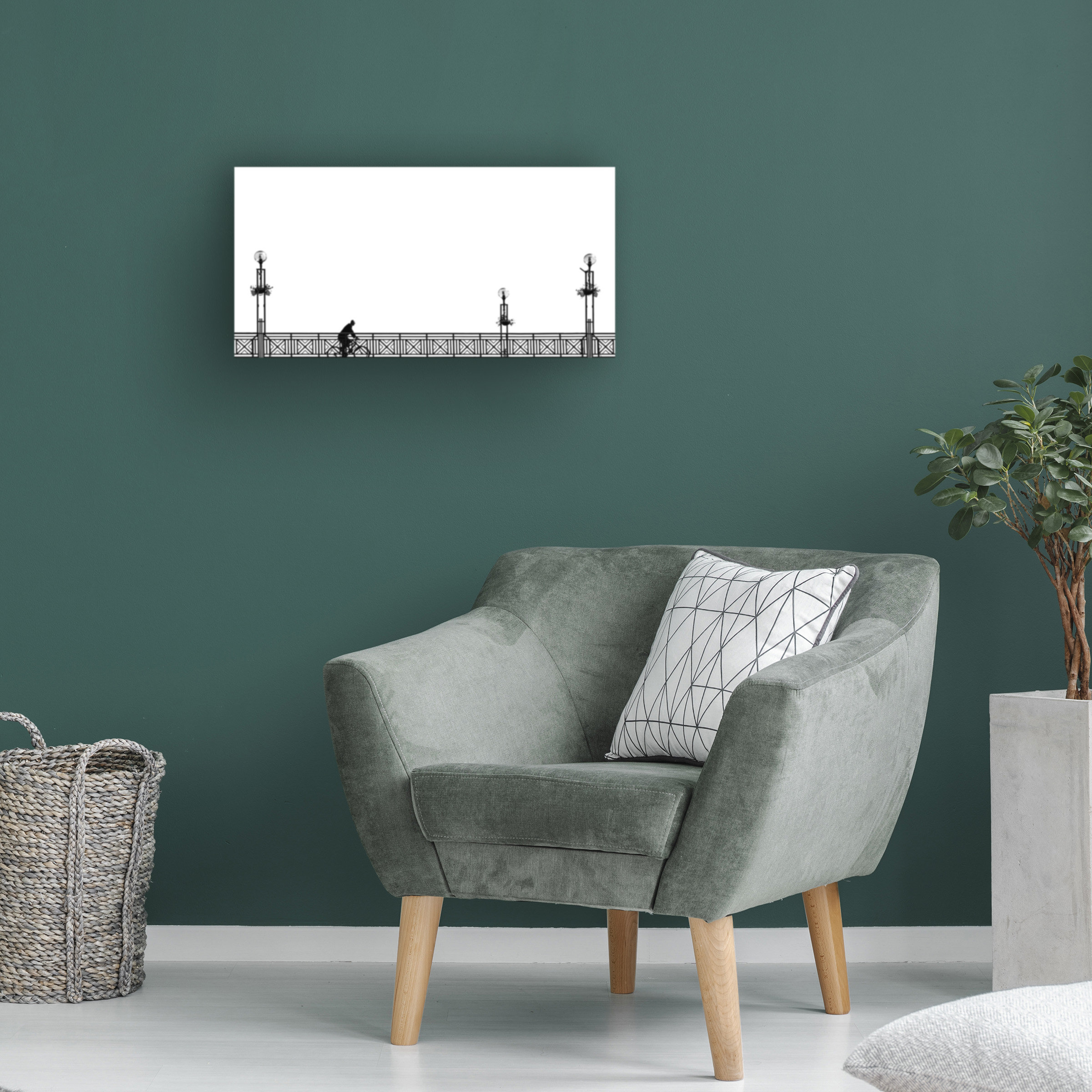 Ebern Designs Bolog Samir Pajic Bridge Canvas Art | Wayfair