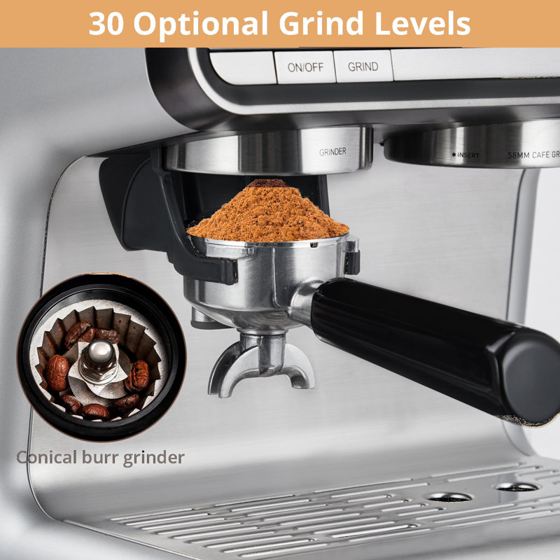 Yesurprise Semi-Automatic Espresso Machine | Wayfair