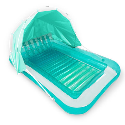 Bestway Hydro-Force Tropical Breeze 6 Person Inflatable Party Island ...