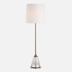 Everly Quinn Higdon Brass Buffet Lamp | Wayfair