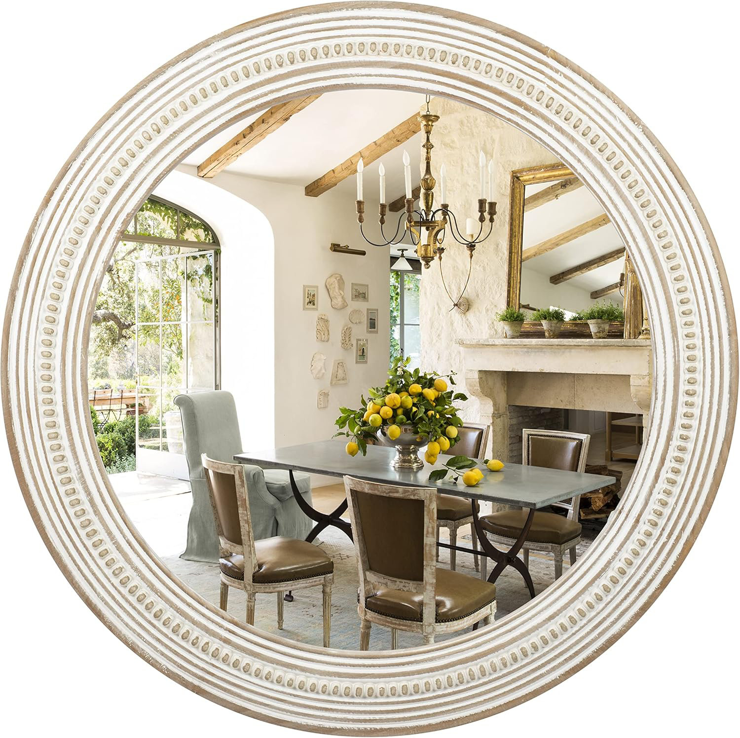 Gracie Oaks Round Decorative Mirrors for Wall Decor | Wayfair