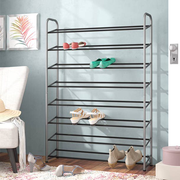Rebrilliant 30 Pair Shoe Rack & Reviews | Wayfair